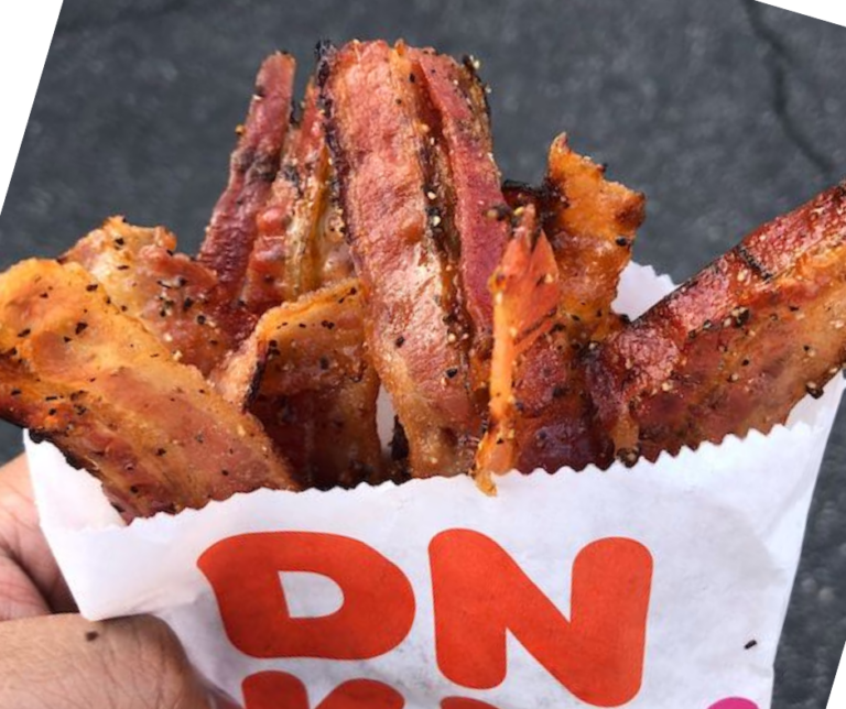 Dunkin Donuts Snackin Bacon: Signature Treat - Crosslake Coffee